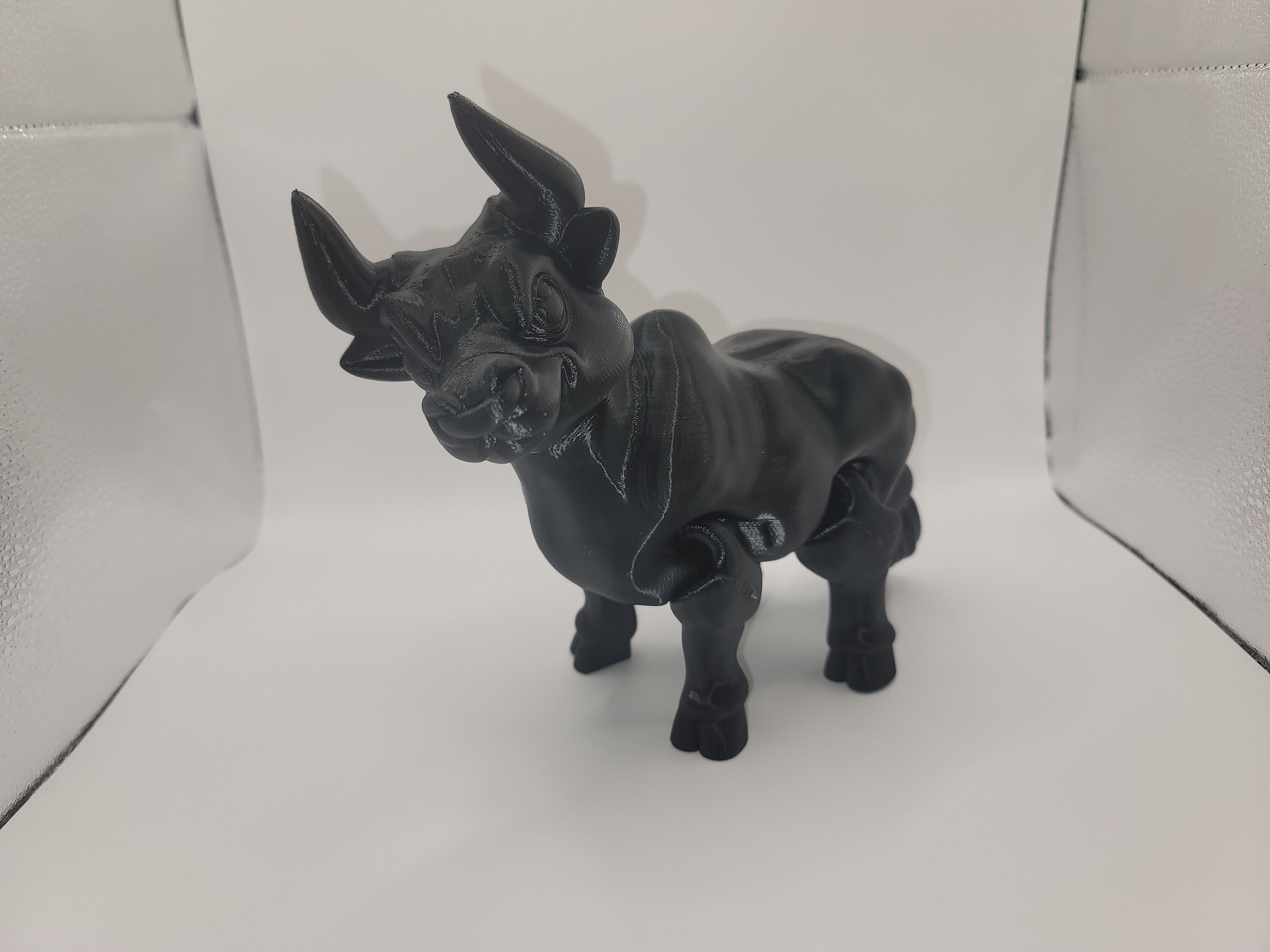 Bull Flexi 3D Printed Model - Etsy