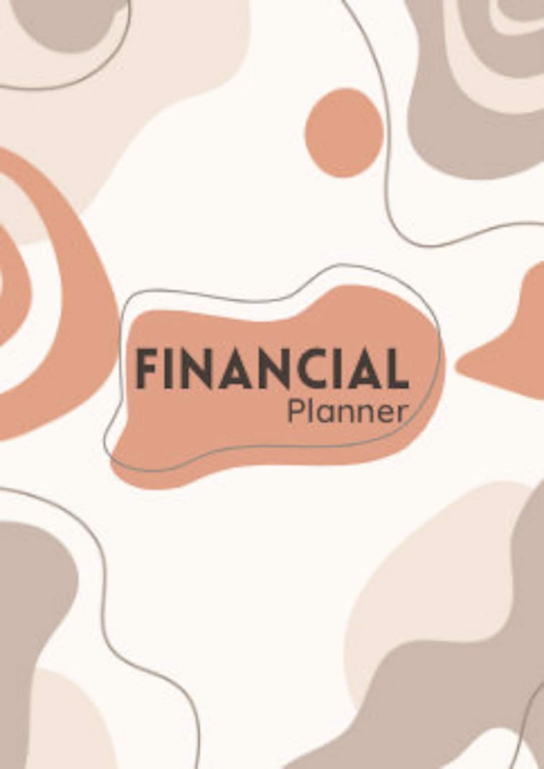 Beige Aesthetic Financial Planner - Etsy