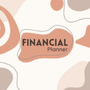 Beige Aesthetic Financial Planner - Etsy