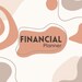 Beige Aesthetic Financial Planner - Etsy