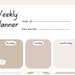 Plant Boho Teacher Weekly Planner - Etsy