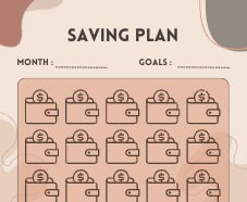 Beige Aesthetic Financial Planner - Etsy