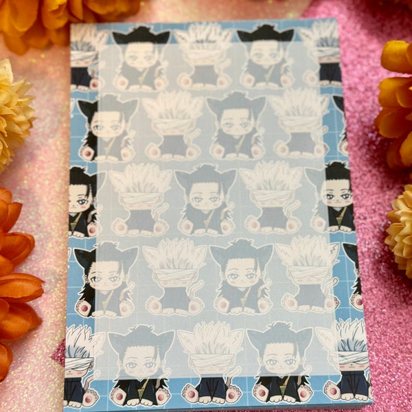 Jujutsu Kaisen Notepad - Etsy