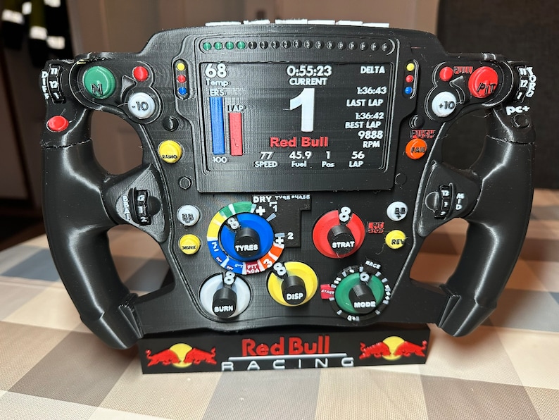 Max Verstappen Replica Stering Wheel - Etsy Australia