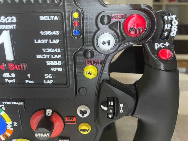 Max Verstappen Replica Stering Wheel - Etsy