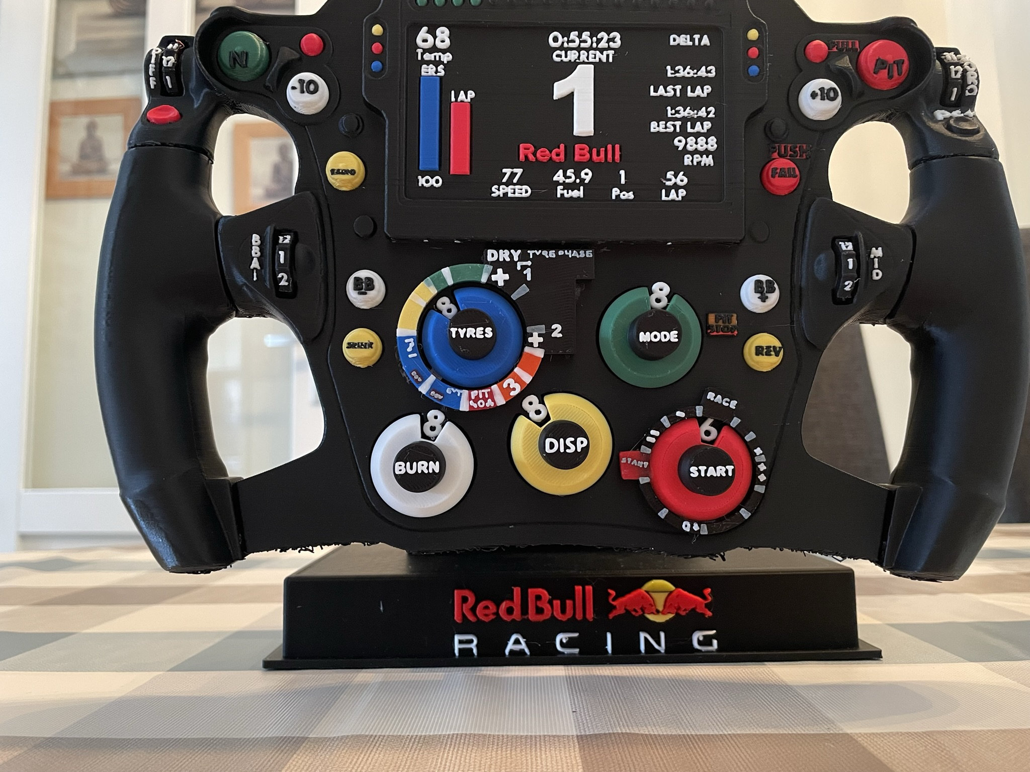Max Verstappen Replica Stering Wheel - Etsy