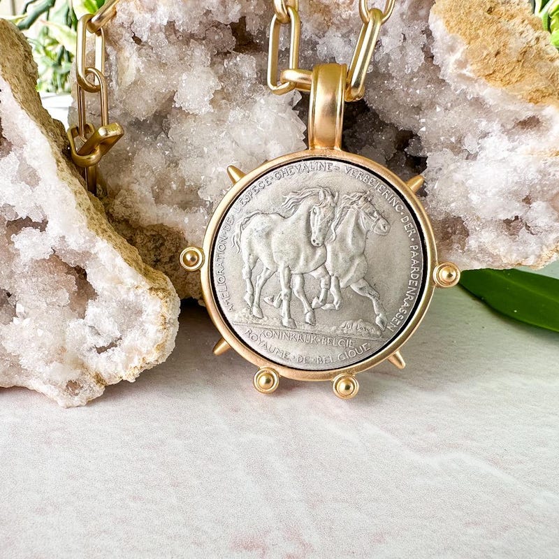 Coin Necklace - Etsy