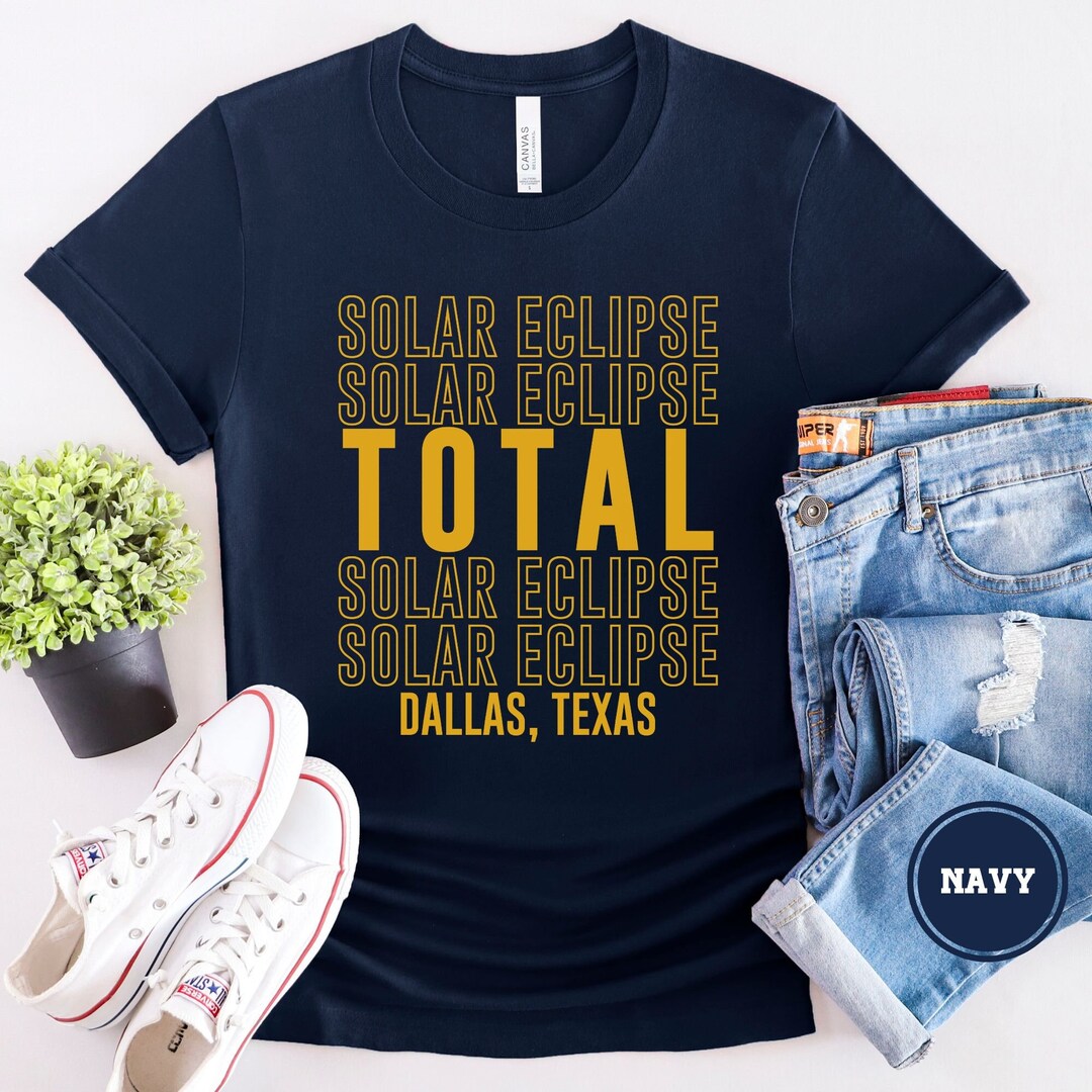 Custom Total Solar Eclipse Shirt Arkansas Total Eclipse Tshirt 04 08 ...