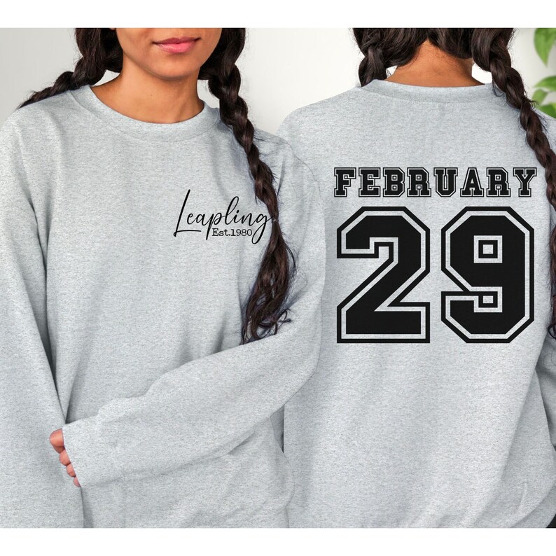 Leap Day Shirt February 29 Tshirt Leapling Birthday Gift Leap Year Bday ...