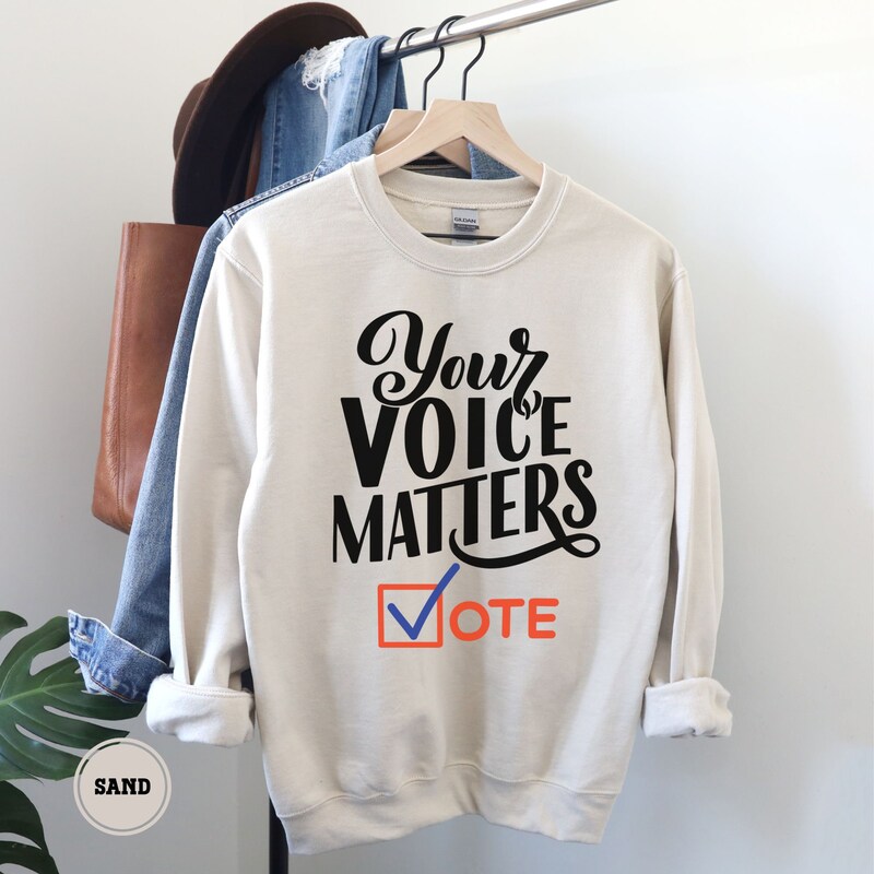Vote Sweatshirt - Etsy