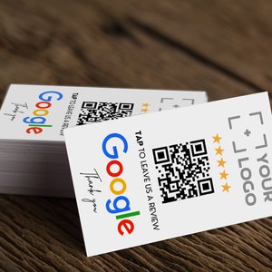 Google Review Card Template Editable Canva Review Cards Custom Google ...