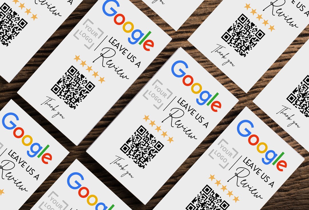 Editable Canva Review Cards Google Review Card Template Custom Google ...