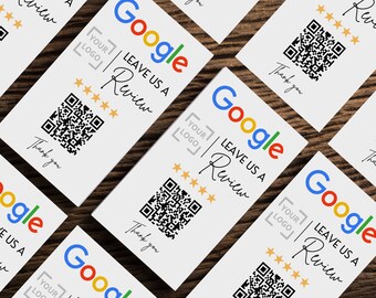 Google Review Card Template Editable Canva Review Cards Custom Google ...