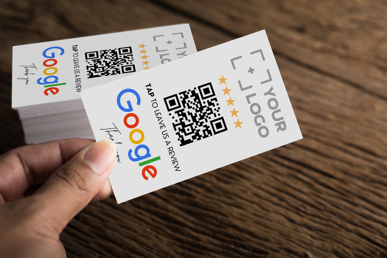 Google Review Card Template Editable Canva Review Cards Custom Google ...