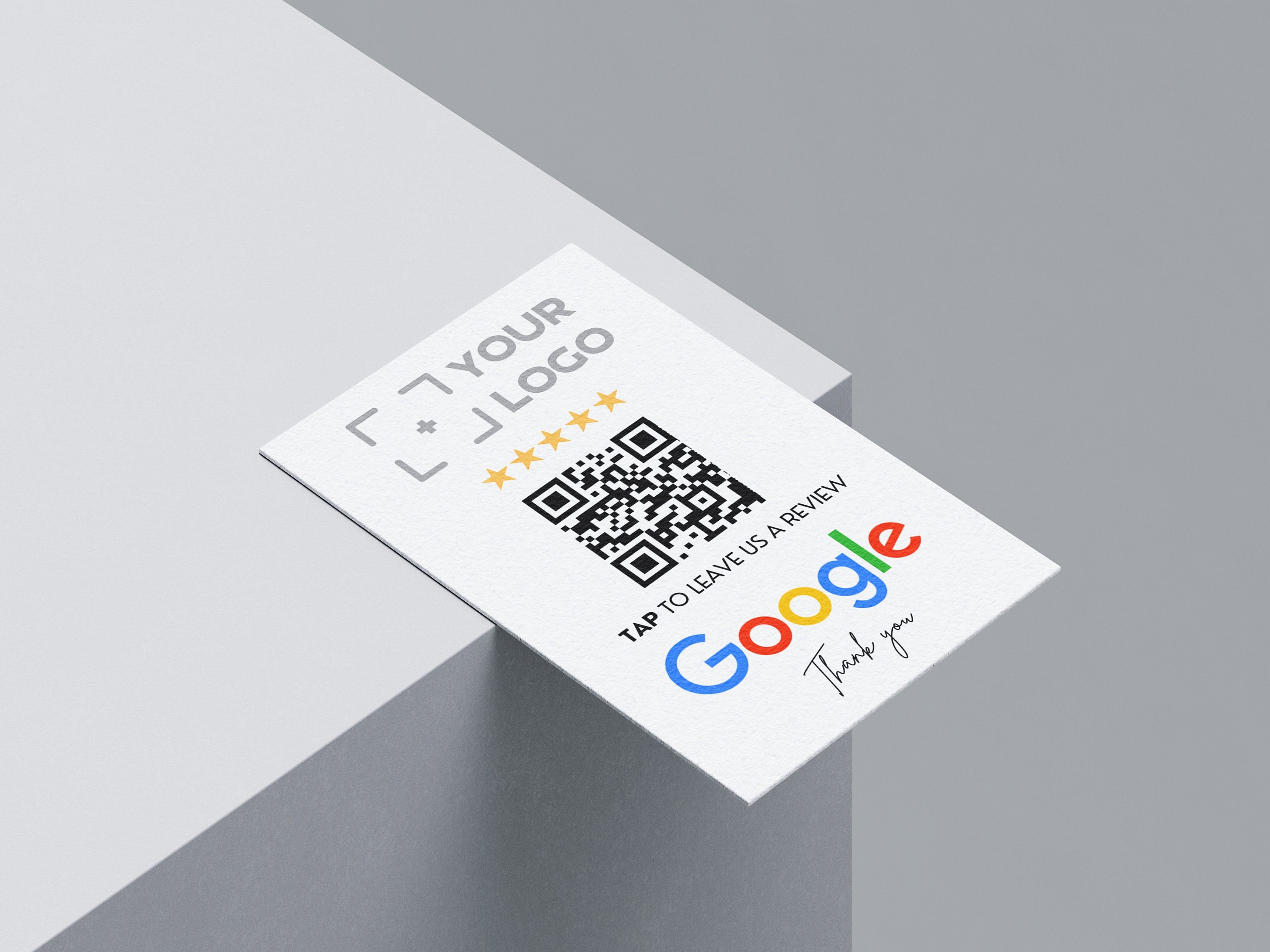 Google Review Card Template Editable Canva Review Cards Custom Google ...
