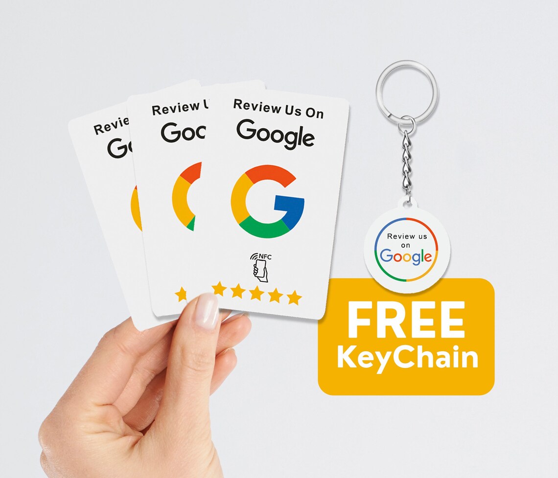 NFC Contactless Google Review Cards Google Review Pvc Printed Feedback ...