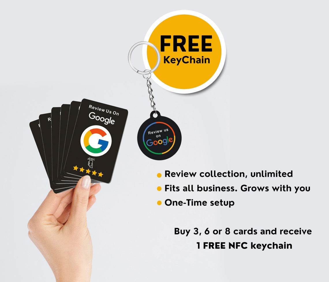 NFC Contactless Google Review Cards Google Review Pvc Printed Feedback ...