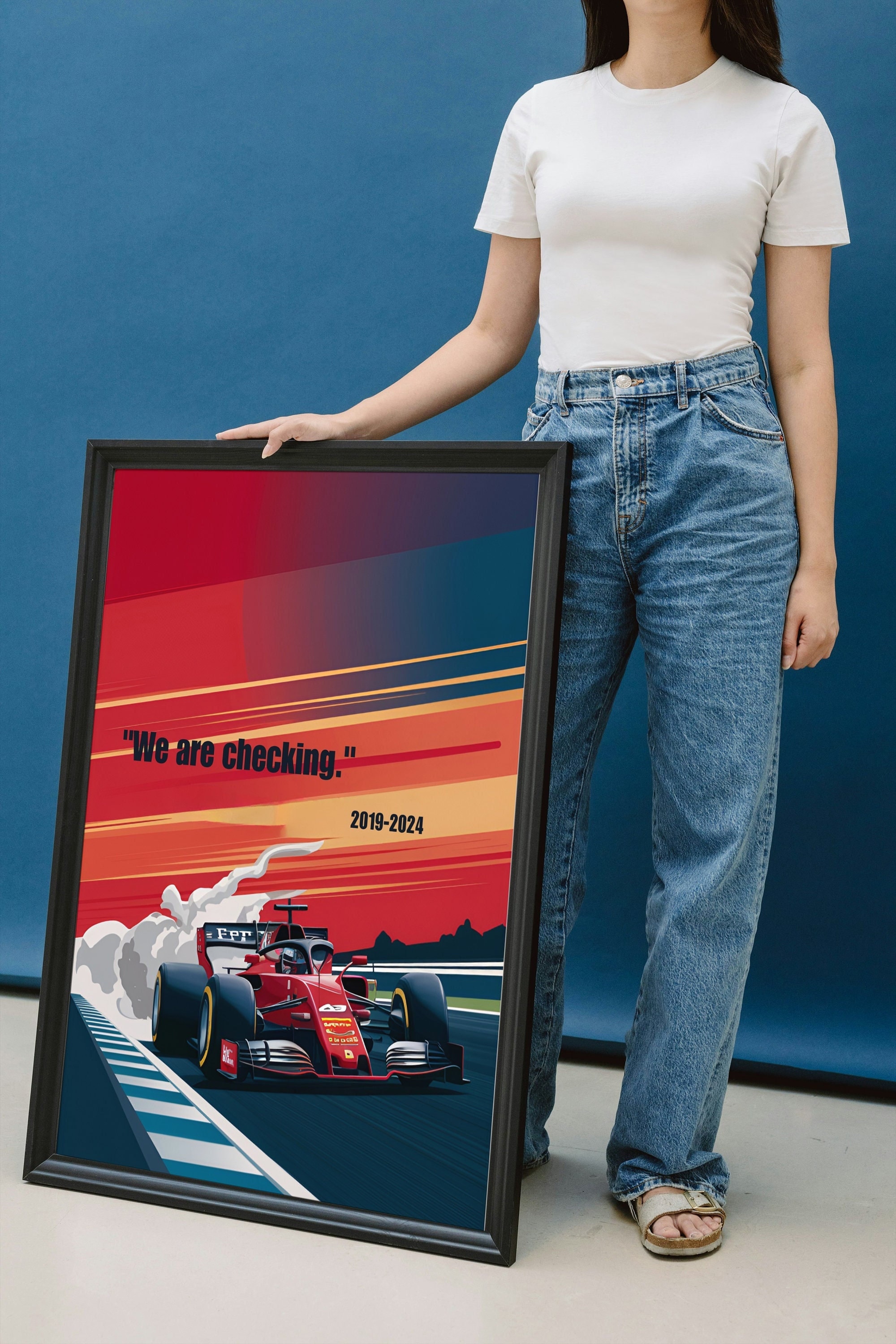 F1 Meme Poster. - "we Are Checking." - Formula One, Ferrari Engineer. - Digital Download - Etsy