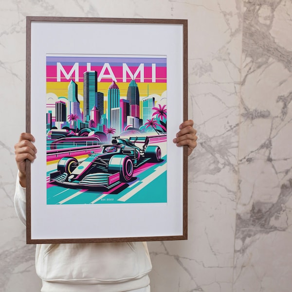 Formula One Circuit Poster - Etsy