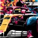 Monaco Grand Prix Abstract Art Print | Formula One Racing Poster ...