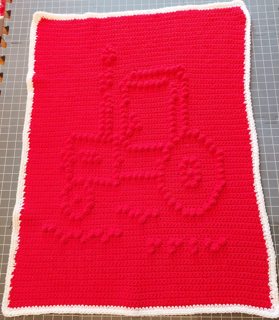 Tractor Afghan - Etsy