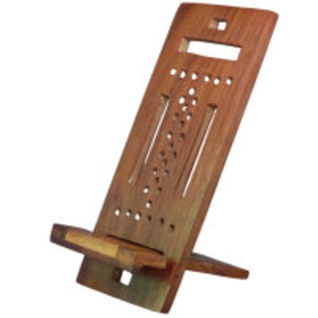 WOODEN MOBILE STAND - Etsy