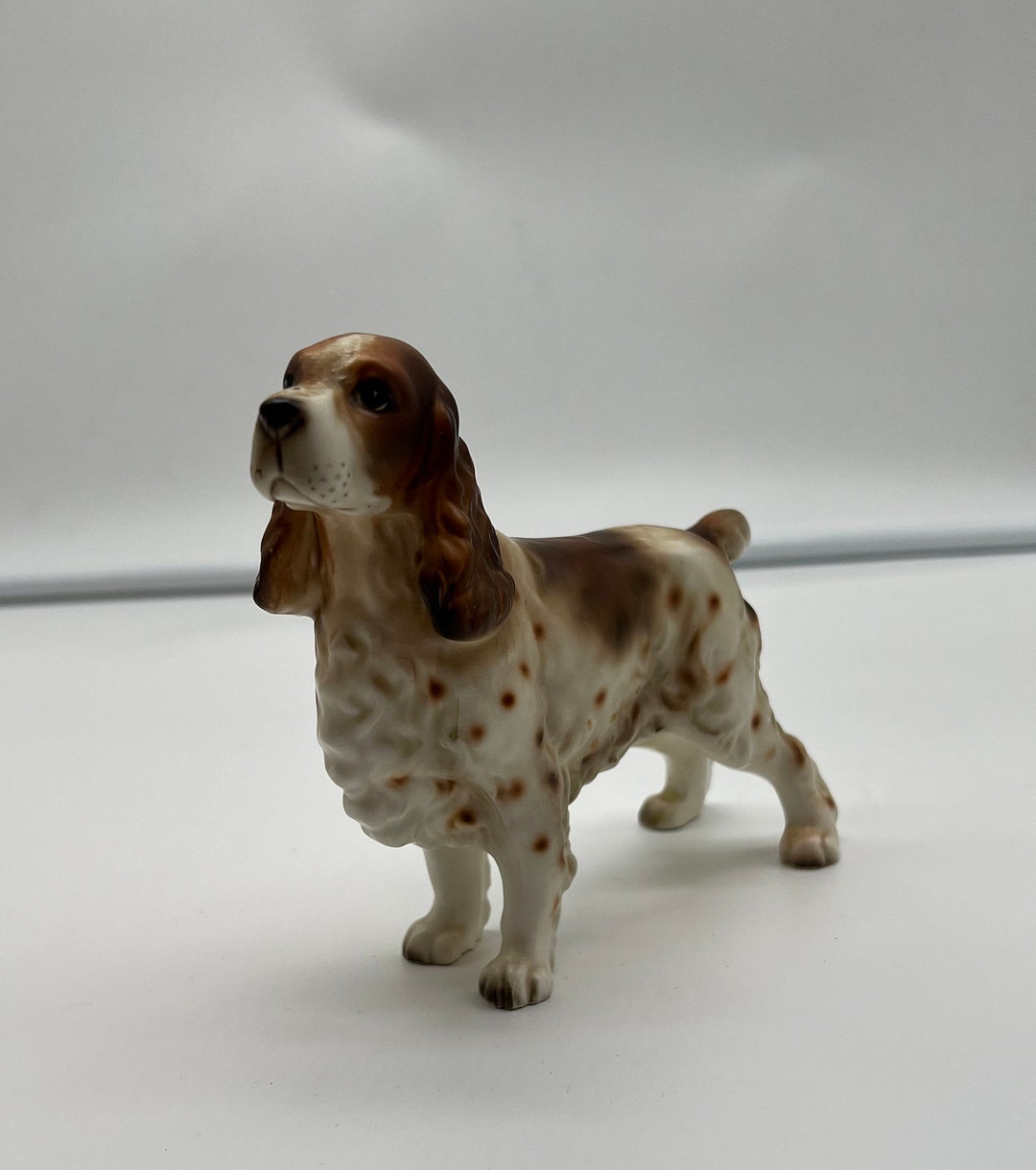 Lefton Springer Spaniel Dog Ceramic Hunting Dog Statue - Etsy