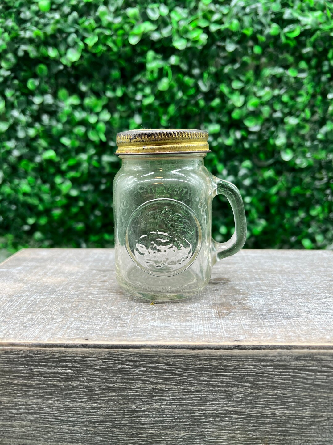 Vintage Golden Harvest Spice Shaker Jar - Etsy