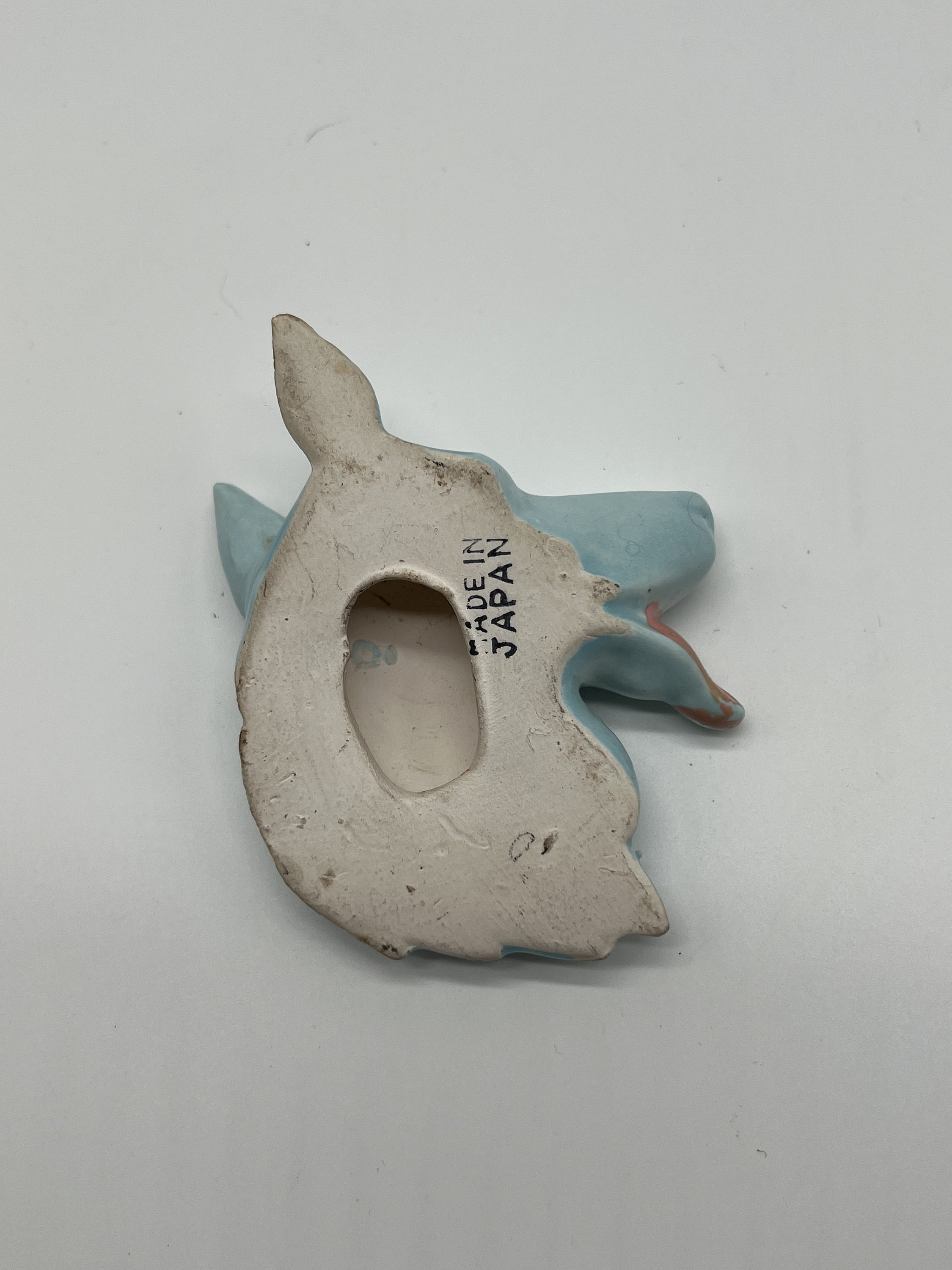 Blue Ceramic German Shepherd Dog Head - Etsy