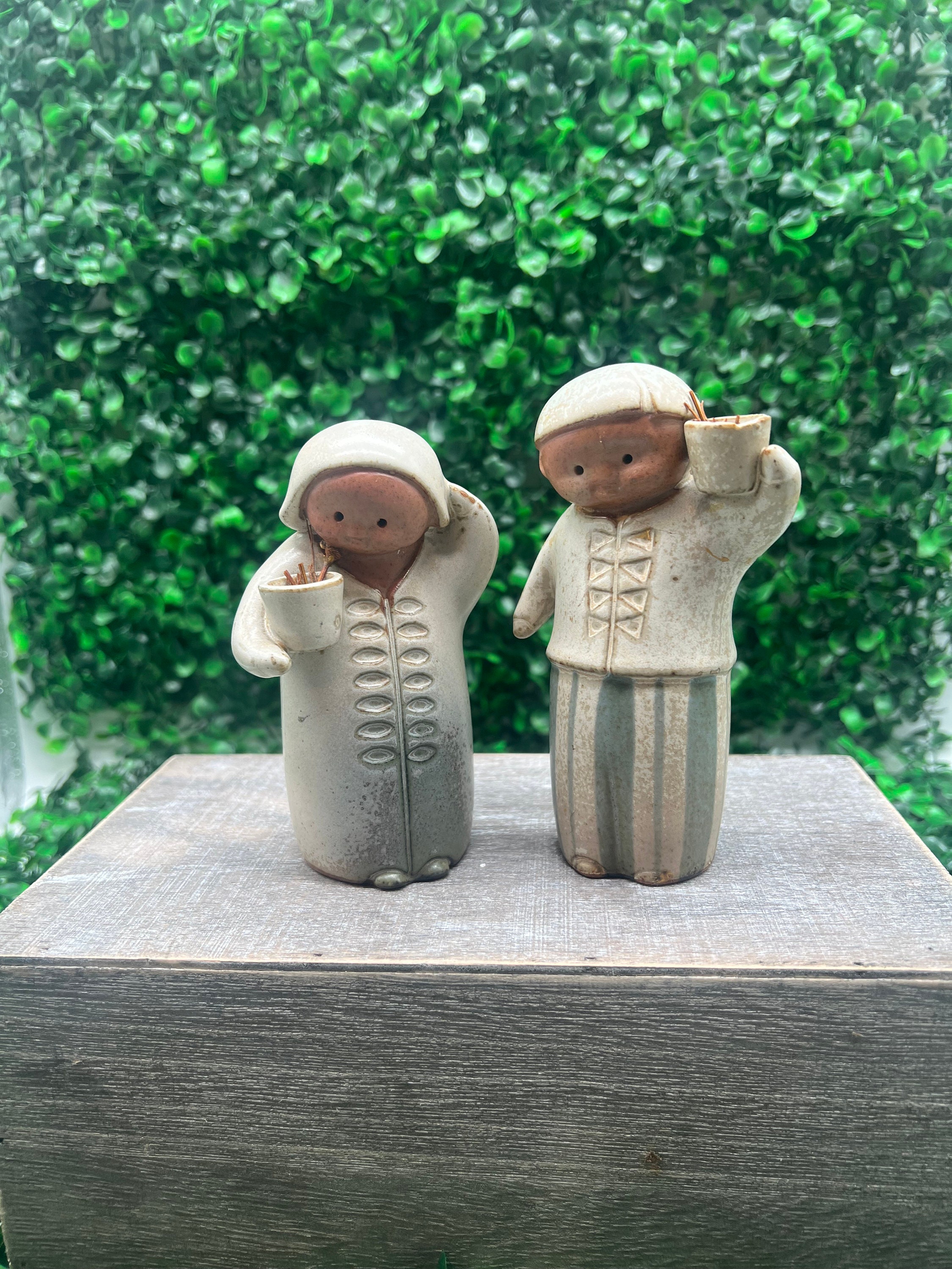 Vintage Gempo Ceramic Boy and Girl Salt and Pepper Shakers - Etsy