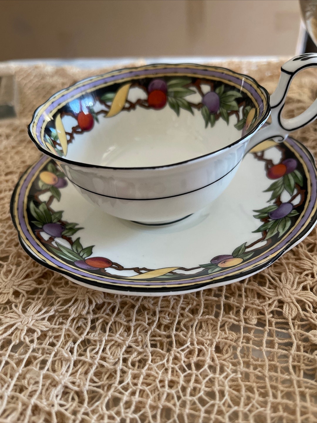 Royal Paragon Tea Cup and Saucer Made in England - Etsy