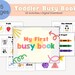 Busy Book Toddlers Digital Download Homeschool Prek Learning Puzzle ...