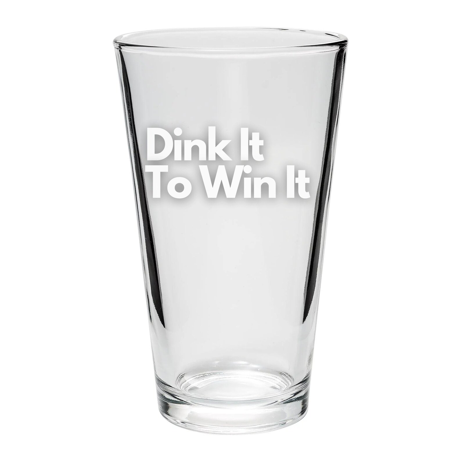 Pickleball Etched Glass Pickleball Gift for Grandma Grandpa Opponents ...