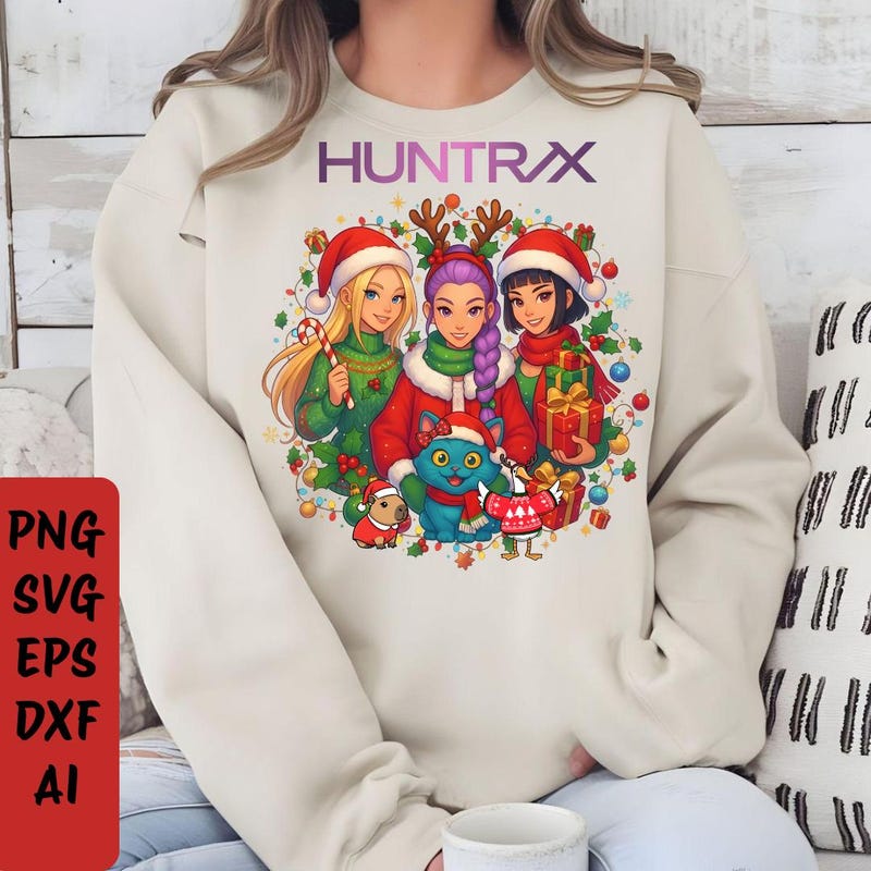 Huntrix Characters Png - Etsy