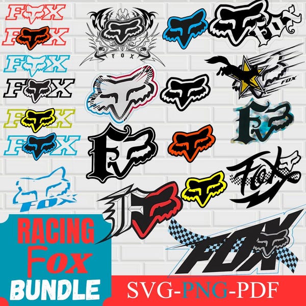 White Fox Logo Svg - Etsy UK