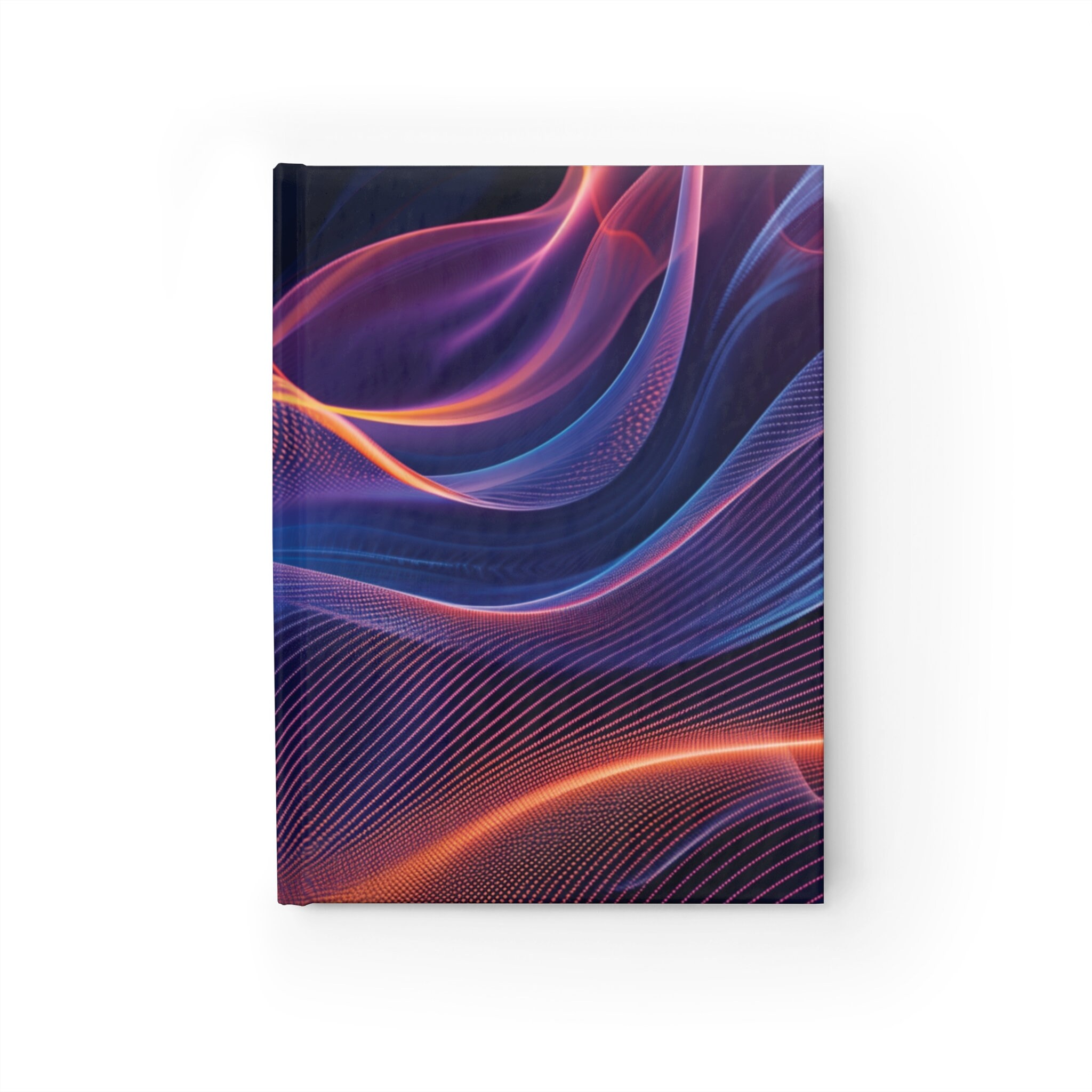 Journal - Ruled Line, Neon Art Journal, Futuristic Design, Tech ...