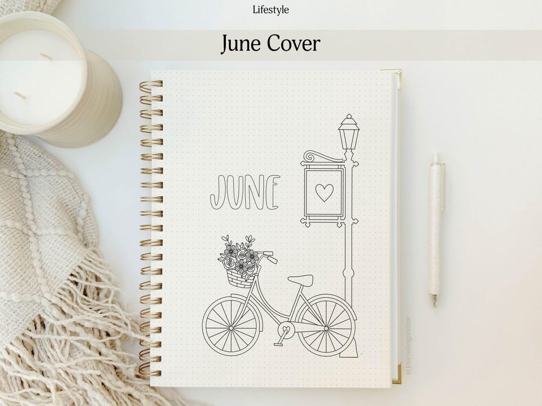 June Cover | Bullet | Journaling | Planner | Notebook | Lifestyle ...