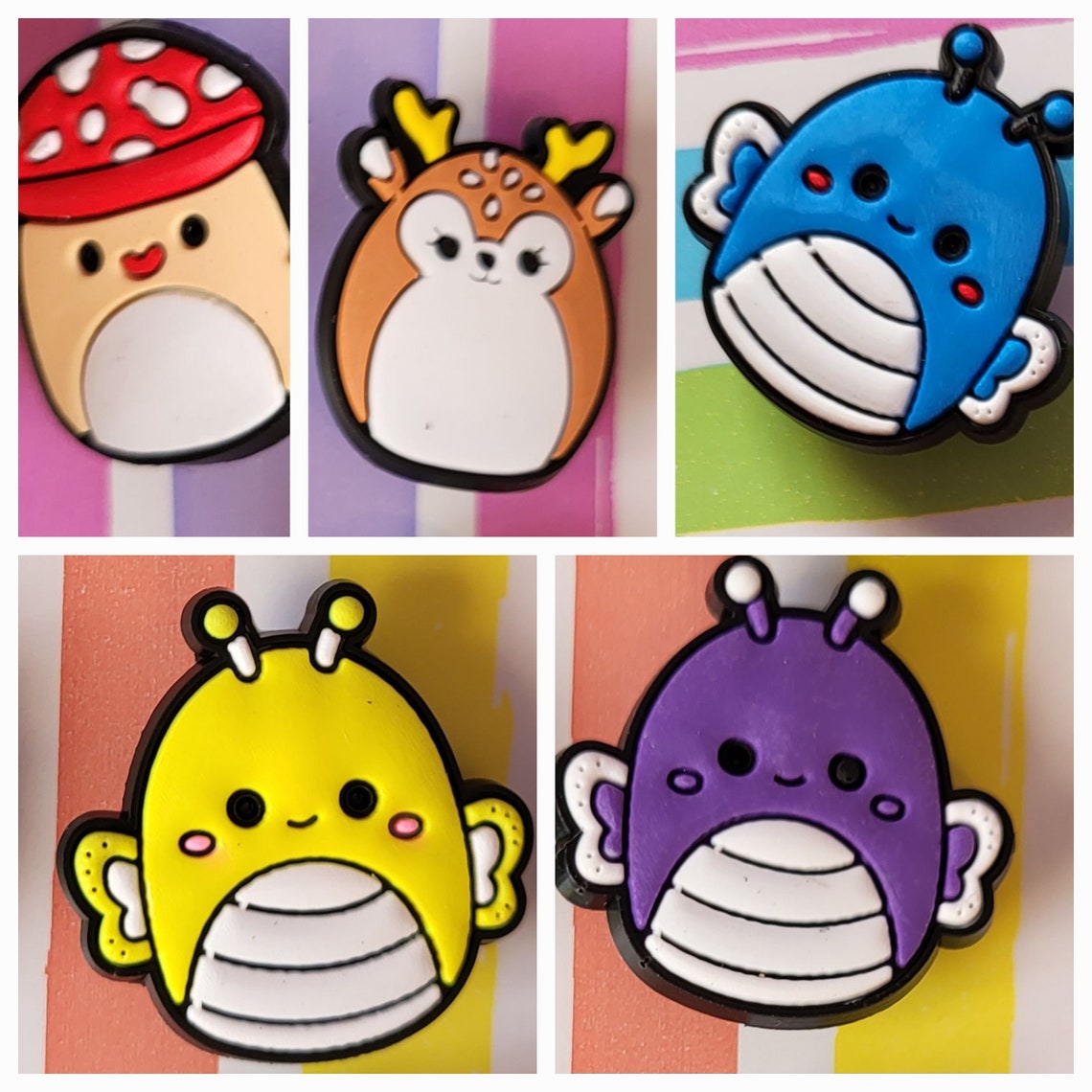 Cute Squishmallow Collectable Croc Charms/ Jibbitz/ Button Accessories ...