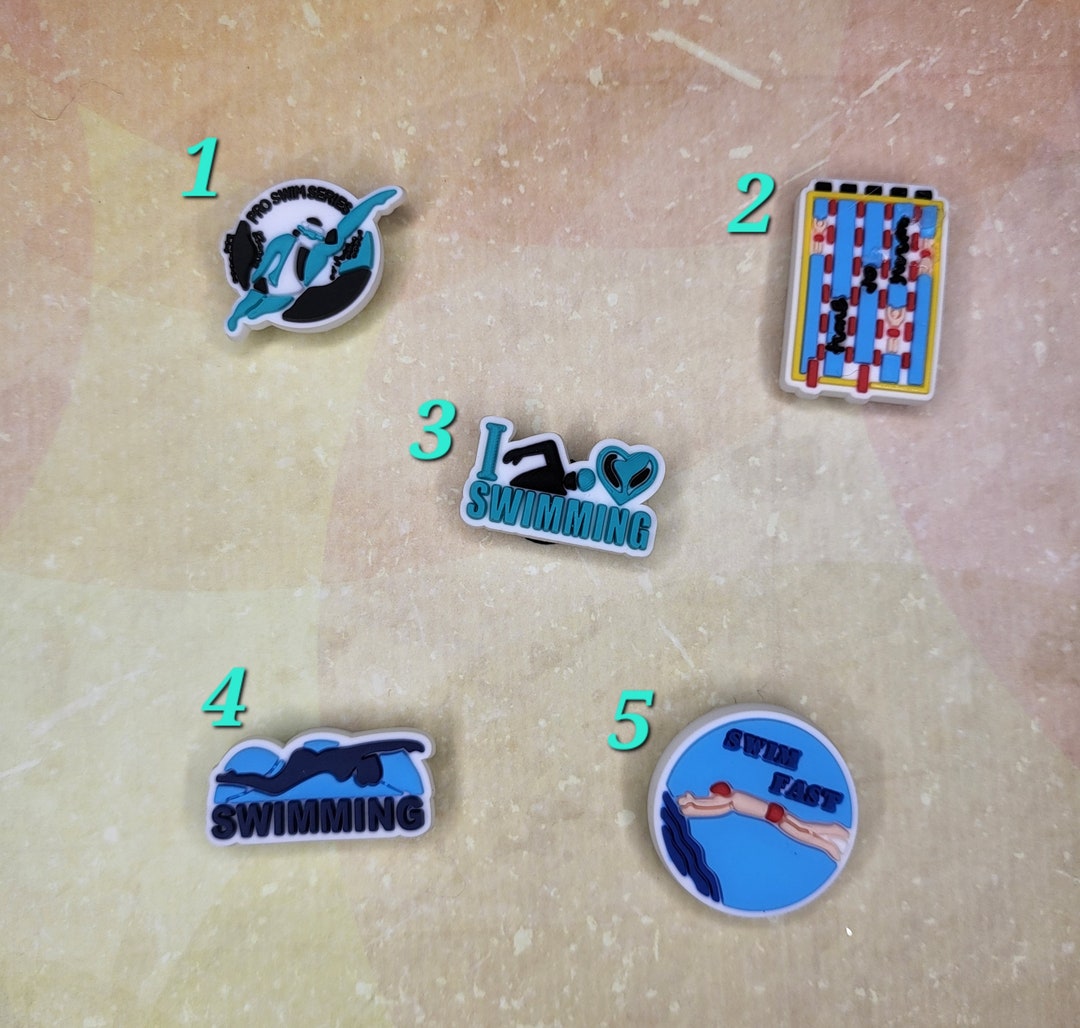 Swimming & Diving, Water Life Jibbitz/ Croc Charms , Shoe/ Button ...