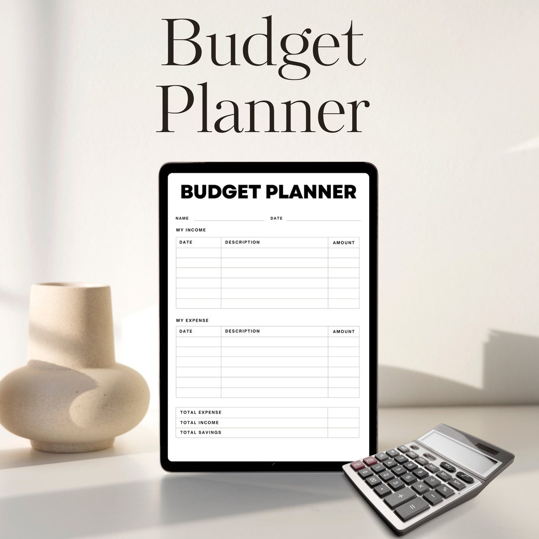 Budget Planner | Savings Challenge Bundle | Mini Budget Trackers ...