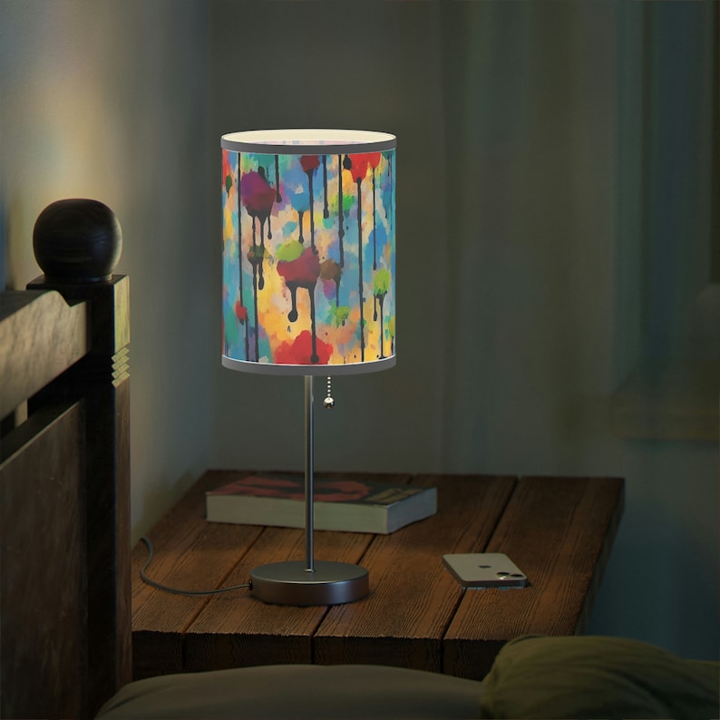 Paint Drip Lamp - Etsy