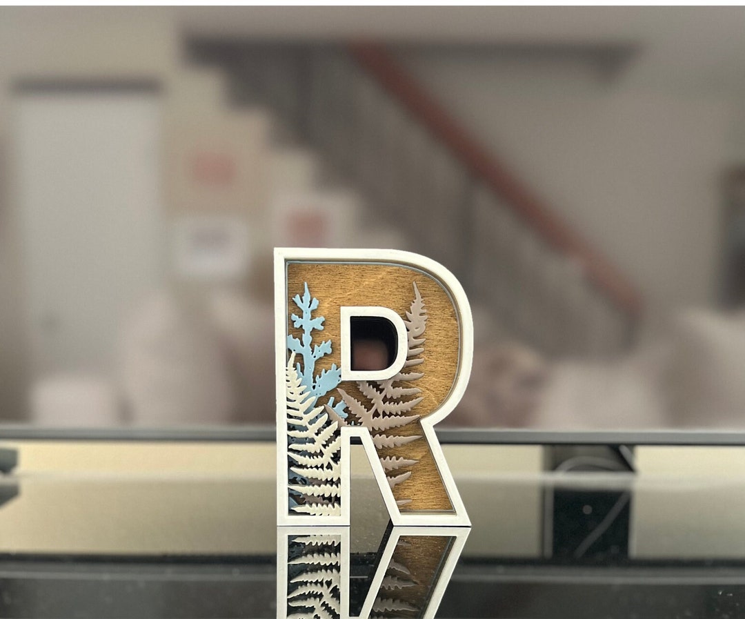 Nursery Decor, Wall Art, Nature Decor, Wood Signs, Alphabet Letter Sign ...