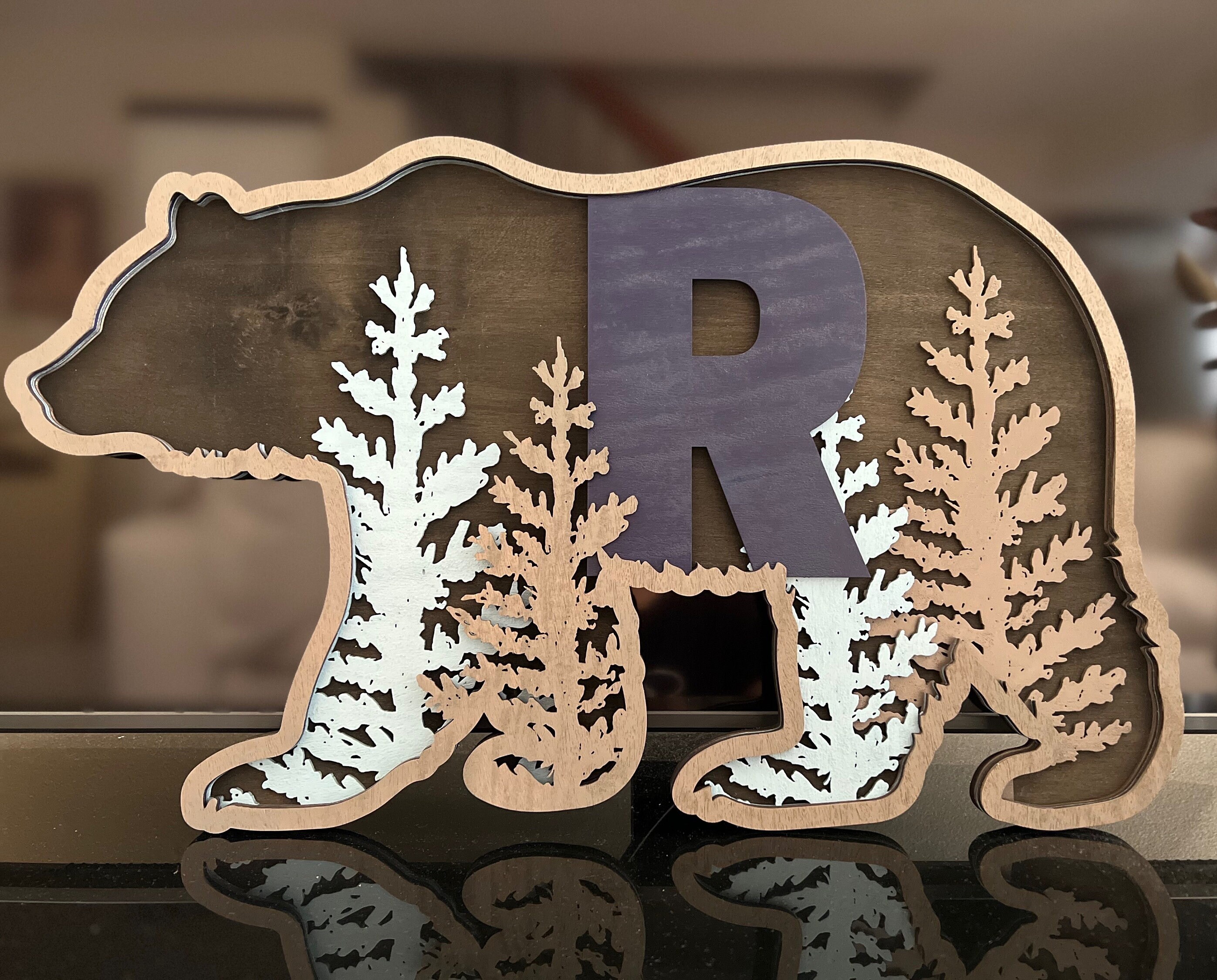 Alphabet Letter Sign Layer Letter Sign Boy Sign Gift for - Etsy