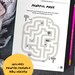 Mindful Maze Printable for Kids: Calm-down Activity, Anxiety Relief ...