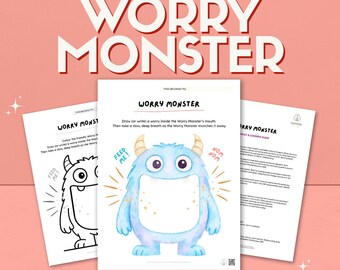 Worry Monster - Etsy