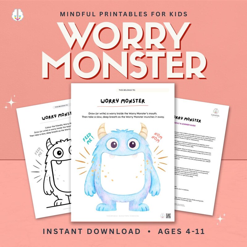 Worry Monster - Etsy