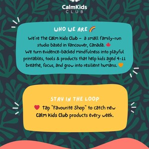 Mindful Maze Printable for Kids: Calm-down Activity, Anxiety Relief ...