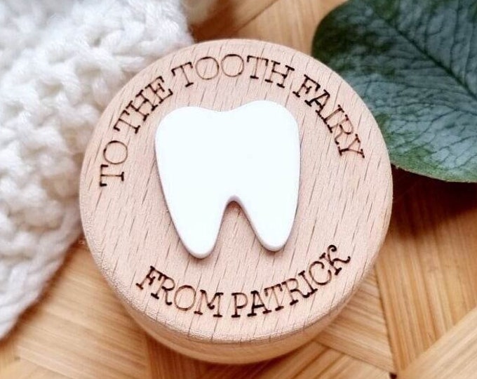 Tooth Fairy Box 1st Birthday Gift Personalized Baby Gift Tooth Fairy ...