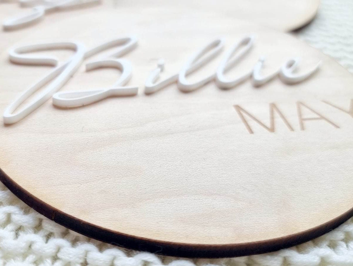 Baby Name Sign for Hospital, Birth Announcement Sign, Hospital Name ...