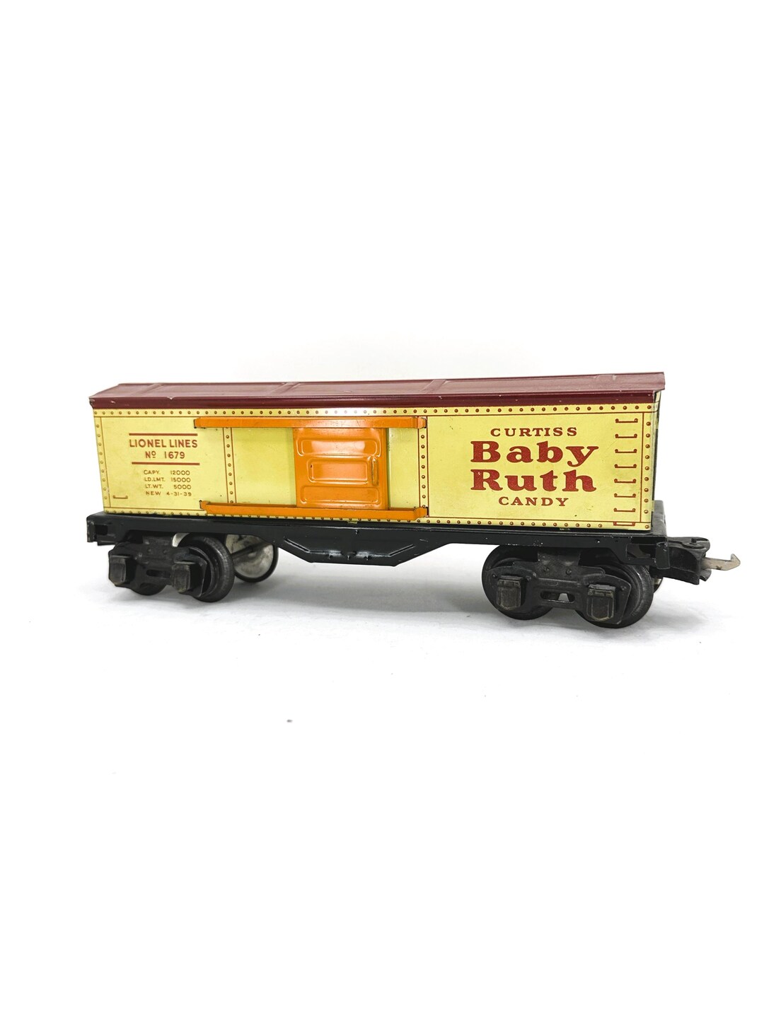 Vintage Prewar Lionel Babe Ruth Train Car - Etsy